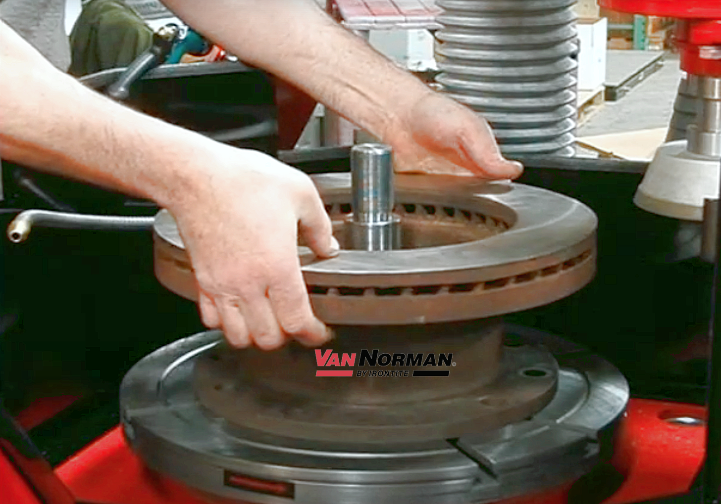 Van Norman Flywheel Grinders — Irontite Products Inc.